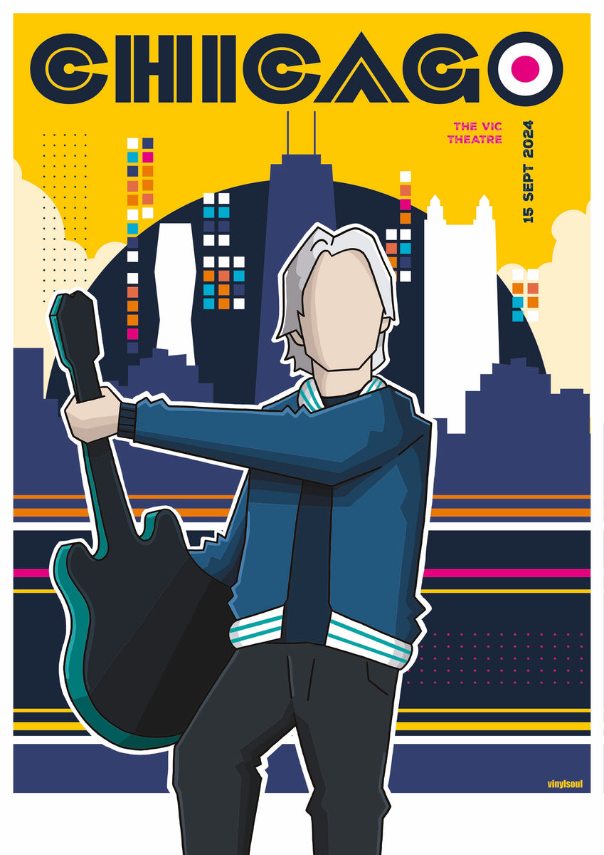 PW Chicago Tour Poster – Vinyl Soul