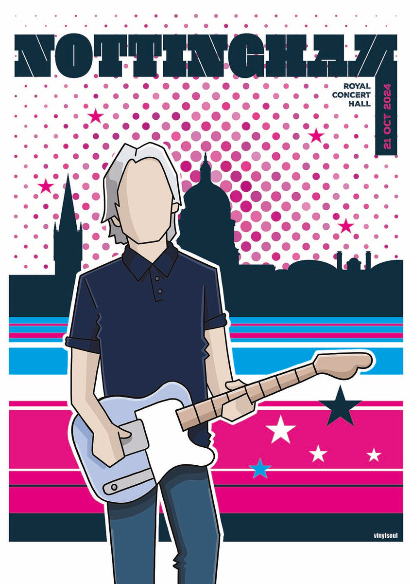 PW Nottingham Tour Poster – Vinyl Soul