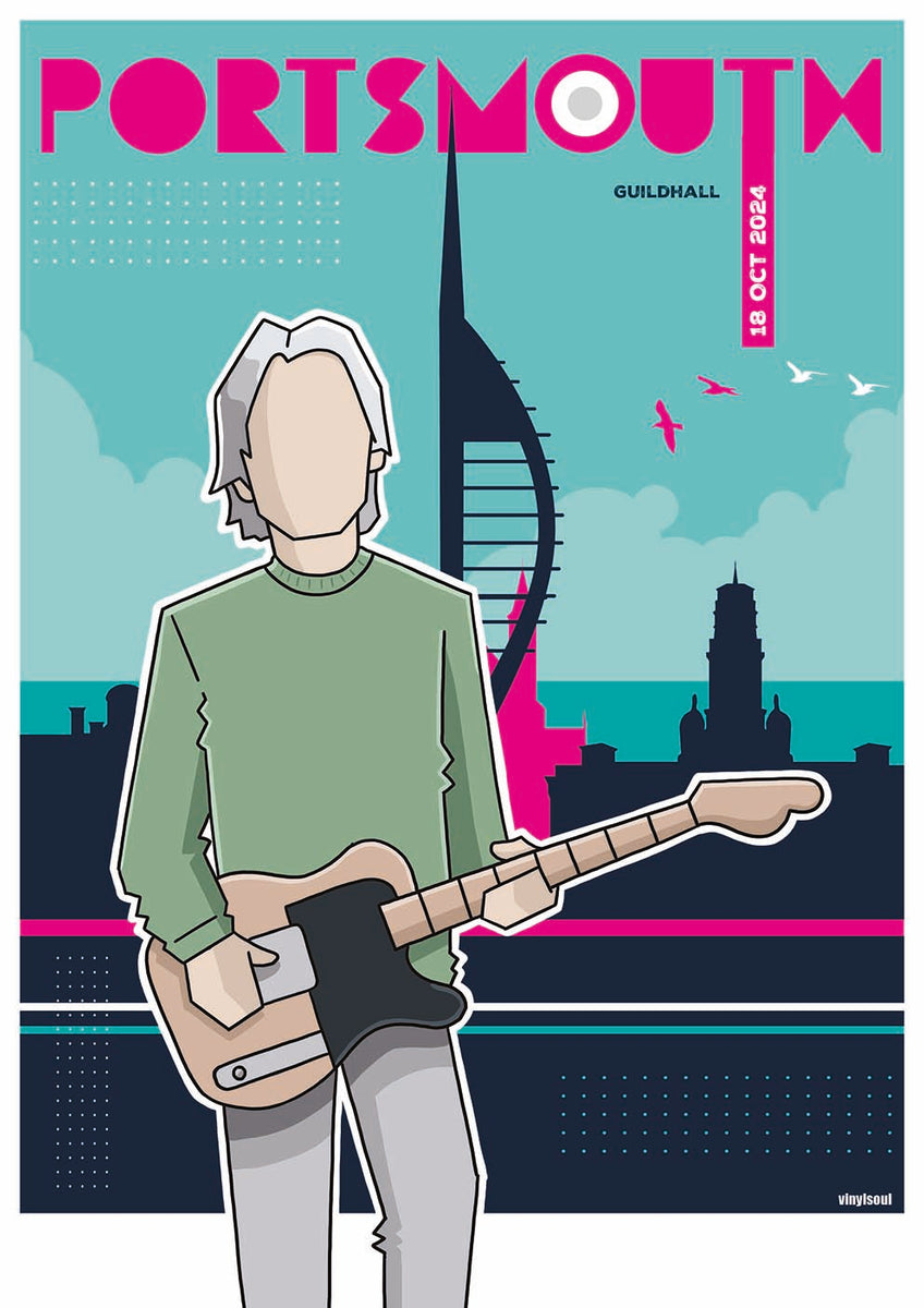 PW Portsmouth Tour Poster – Vinyl Soul
