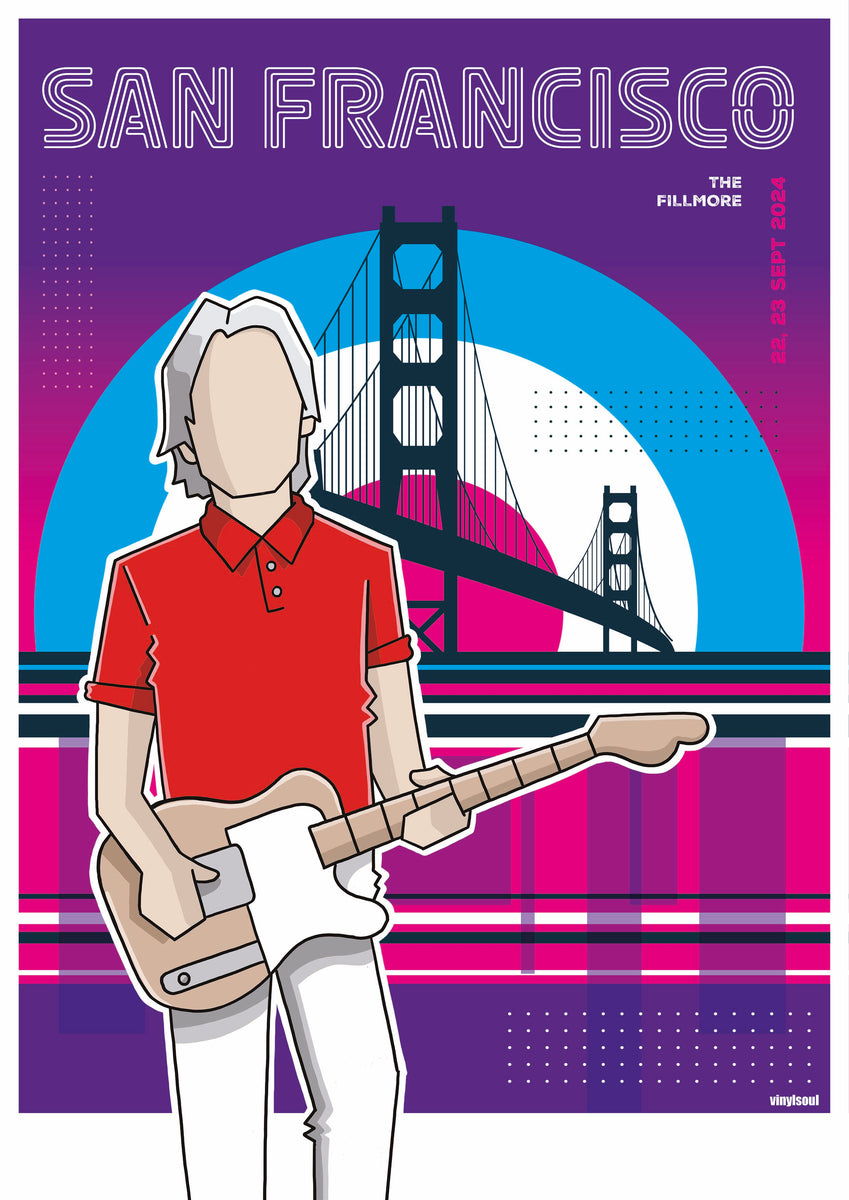 PW San Francisco Tour Poster – Vinyl Soul