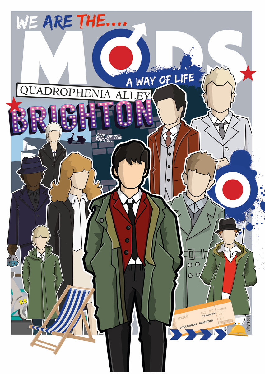 WE ARE THE MODS Poster – Vinyl Soul